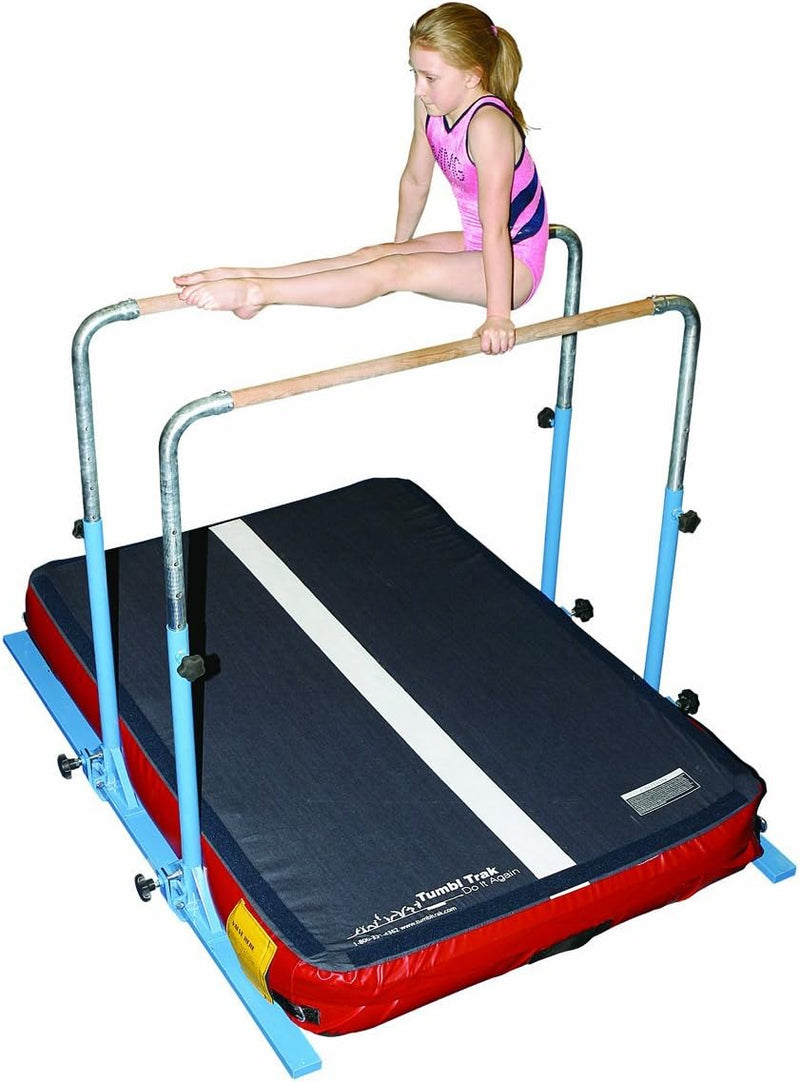 Tumbl Trak All-in-1 Home Gymnastics Bar, Single, Double, Mini Uneven b · DISCOUNT BROS