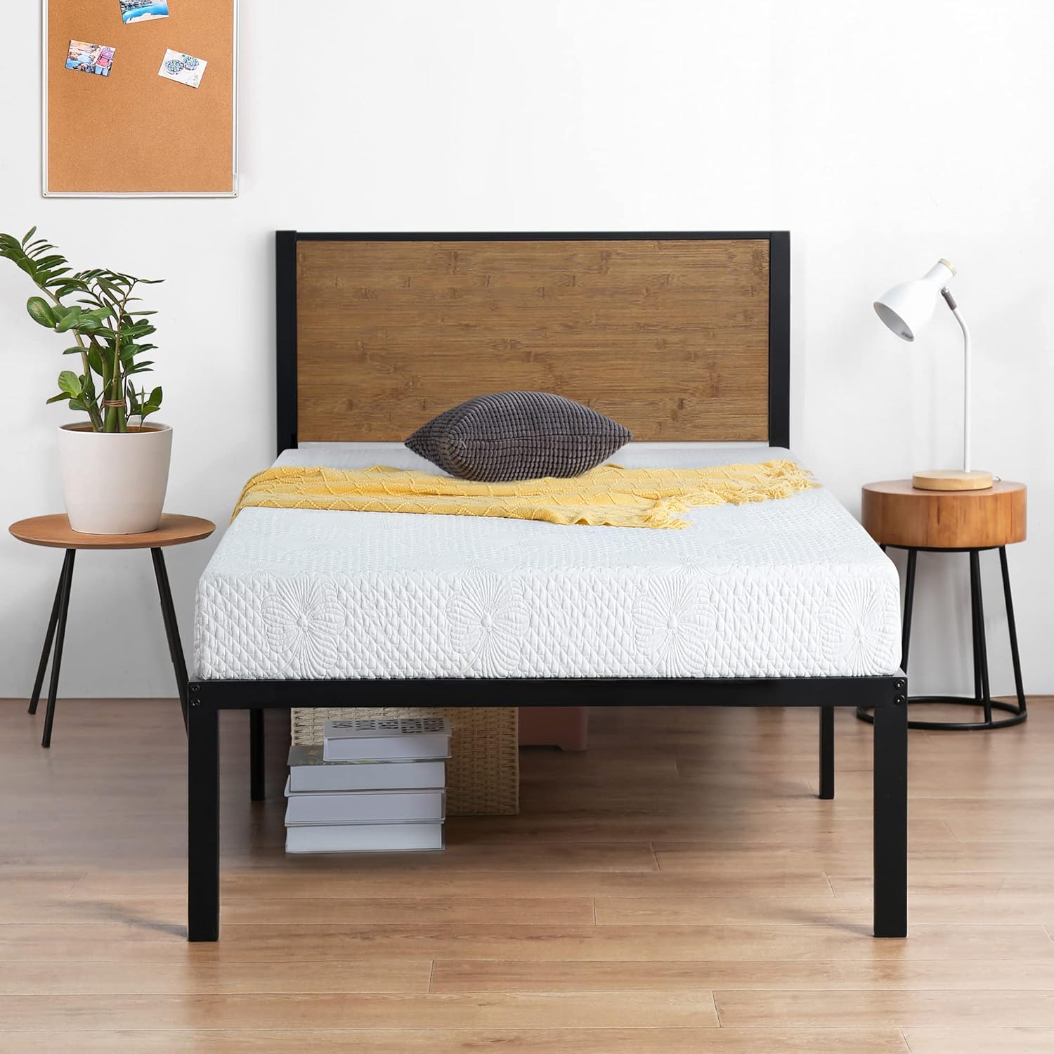 Bamboo headboard full store