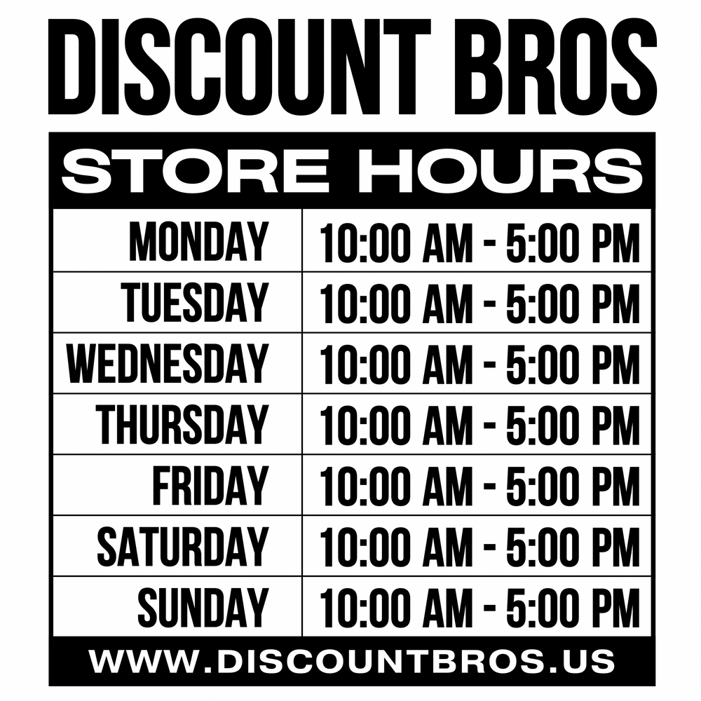 Discount Bros · DISCOUNT BROS